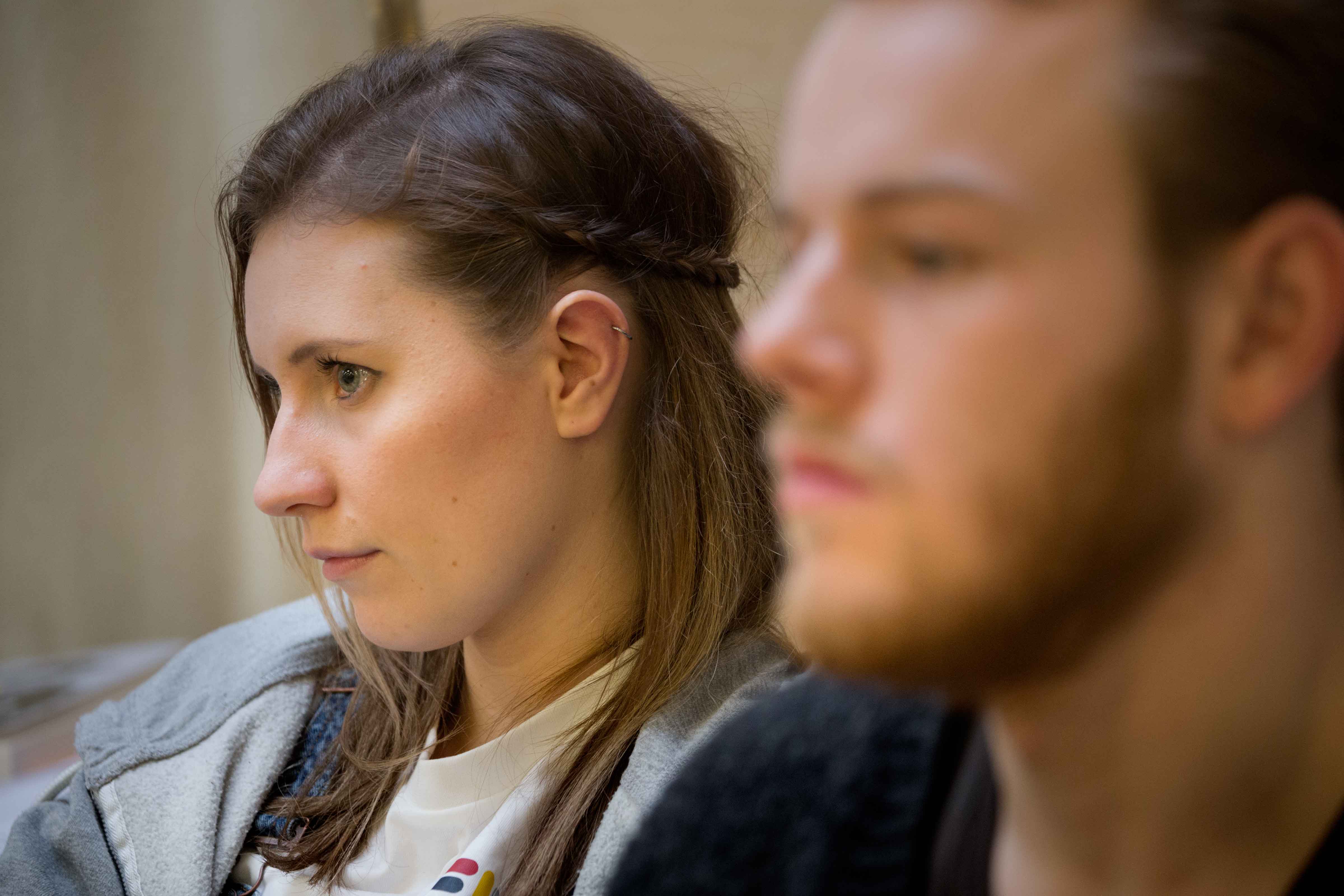 In the rehearsal room with Filthy Business' Callie Cooke and Callum ...